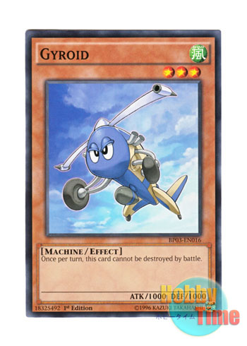 英語版 BP03-EN016 Gyroid ジャイロイド (ノーマル) 1st Edition
